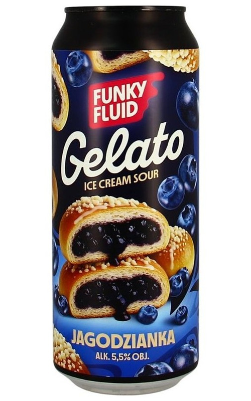 Funky Fluid Gelato: Jagodzianka - Drinks of the World